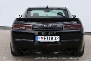 Black Chevrolet Camaro 2015 in Kretinga, with an engine capacity of 6.16 L and mileage of 106 thousand km for 23200 €, photo 10 on AUTOMOTO.COM.LV