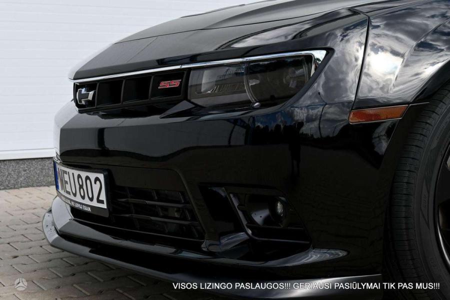Black Chevrolet Camaro 2015 in Kretinga, with an engine capacity of 6.16 L and mileage of 106 thousand km for 23200 €, photo 17 on AUTOMOTO.COM.LV