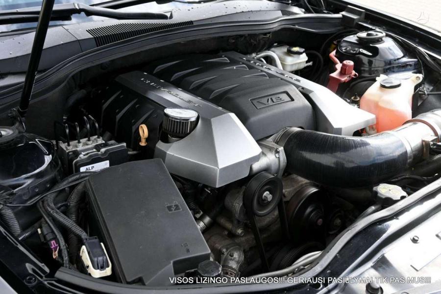 Black Chevrolet Camaro 2015 in Kretinga, with an engine capacity of 6.16 L and mileage of 106 thousand km for 23200 €, photo 36 on AUTOMOTO.COM.LV