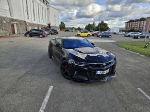 Black Chevrolet Camaro 2016 in Klaipeda, with an engine capacity of 6.20 L and mileage of 70 thousand km for 29300 €, photo  on AUTOMOTO.COM.LV