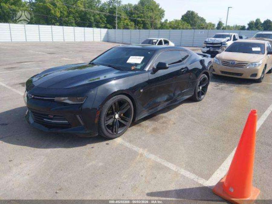 Black Chevrolet Camaro 2016 in Klaipeda, with an engine capacity of 0.00 L and mileage of 91 thousand km for 6500 €, photo 3 on AUTOMOTO.COM.LV