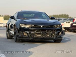 Black Chevrolet Camaro 2018 in Tallinn, with an engine capacity of 6.20 L and mileage of 192 thousand km for 11999 €, photo 3 on AUTOMOTO.COM.LV