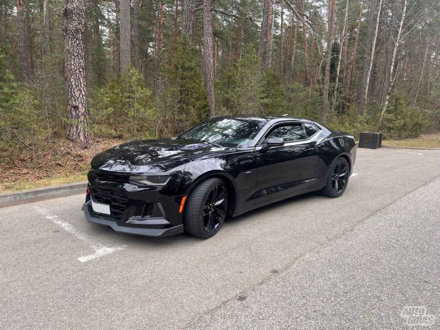 Black Chevrolet Camaro 2018 in Druskininkai, with an engine capacity of 3.60 L and mileage of 68 thousand km for 21000 €, photo 7 on AUTOMOTO.COM.LV