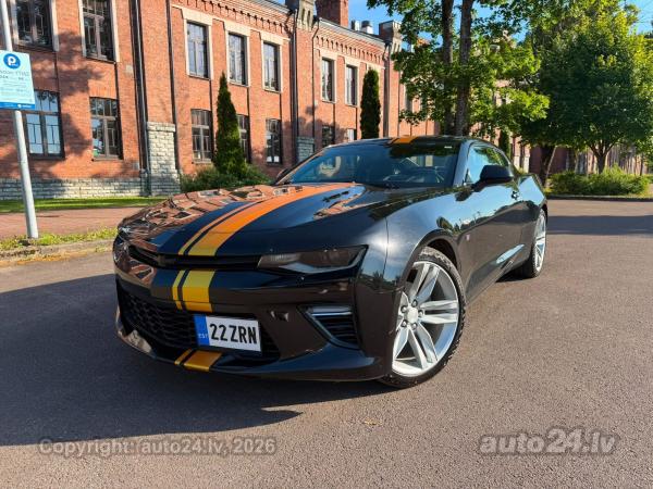 Melns Chevrolet Camaro 2018 Tallina, ar dzinēja tilpumu 3.60 L un nobraukumu 80 tūkst. km par 25900 €, foto 1 vietnē AUTOMOTO.COM.LV
