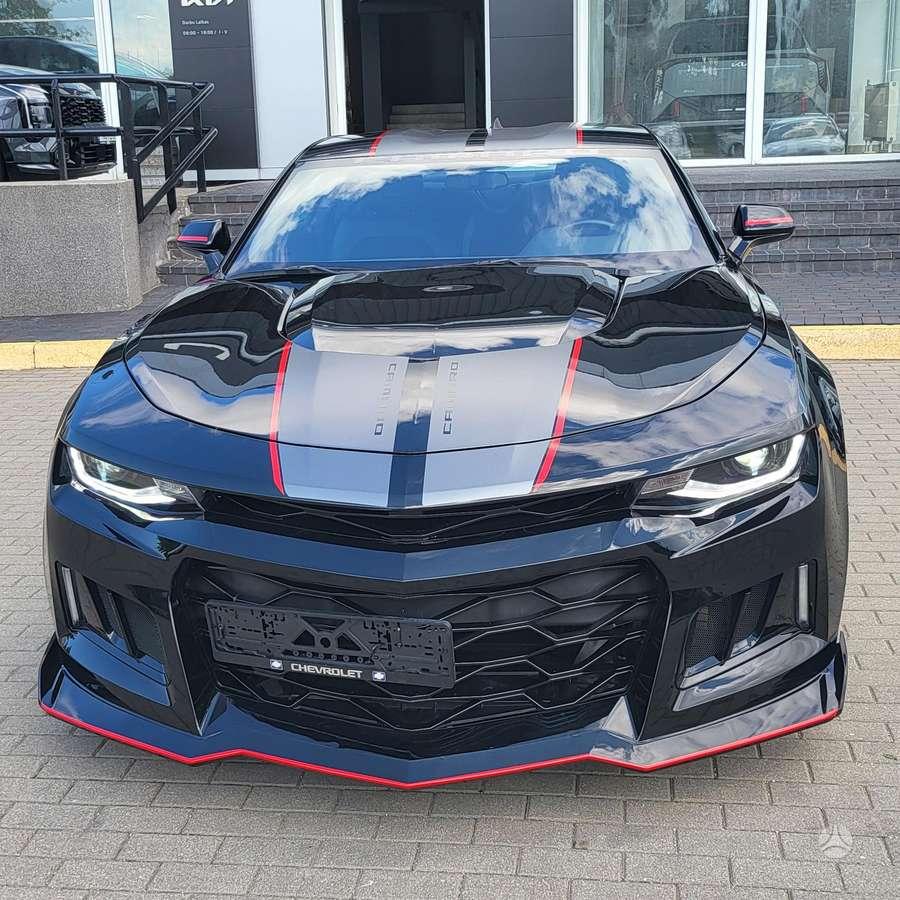 Black Chevrolet Camaro 2022 in Siauliai, with an engine capacity of 3.60 L and mileage of 60 thousand km for 27200 €, photo 16 on AUTOMOTO.COM.LV