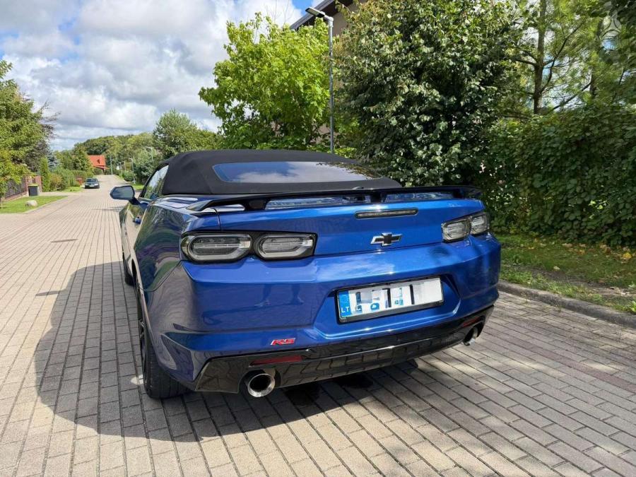 Blue Chevrolet Camaro 2022 in Palanga, with an engine capacity of 3.70 L and mileage of 60 thousand km for 30000 €, photo 5 on AUTOMOTO.COM.LV