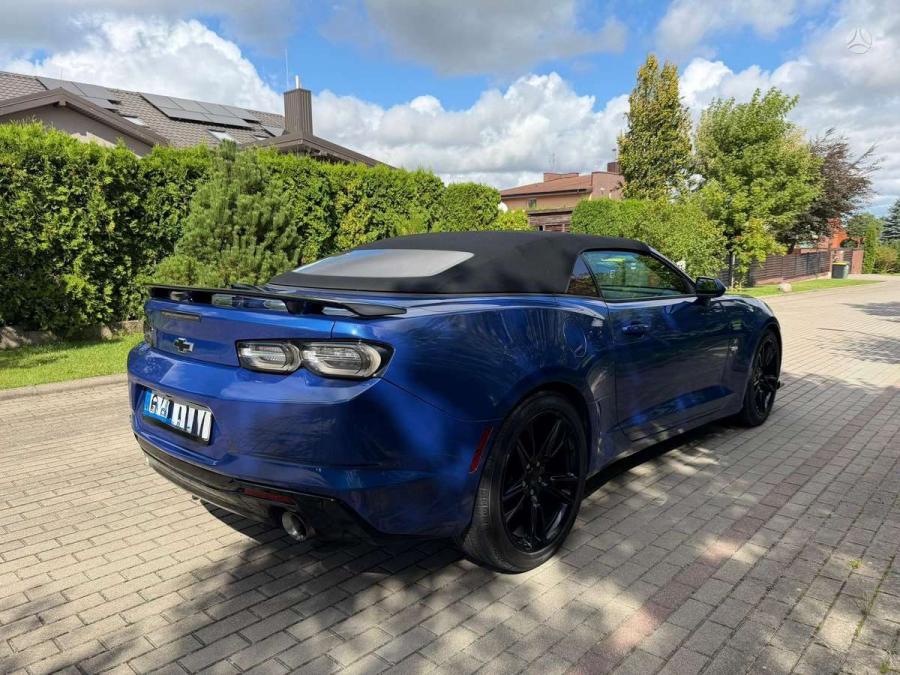 Blue Chevrolet Camaro 2022 in Palanga, with an engine capacity of 3.70 L and mileage of 60 thousand km for 30000 €, photo 7 on AUTOMOTO.COM.LV