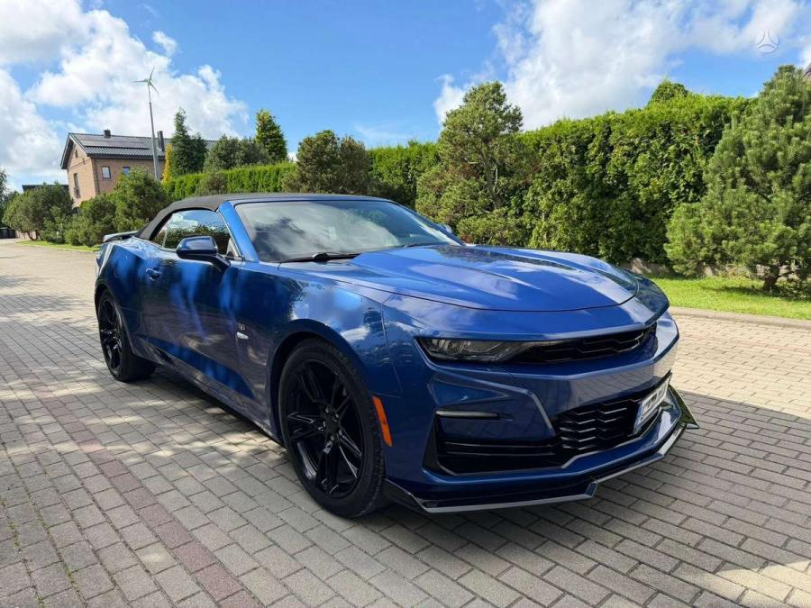 Blue Chevrolet Camaro 2022 in Palanga, with an engine capacity of 3.70 L and mileage of 60 thousand km for 30000 €, photo 8 on AUTOMOTO.COM.LV