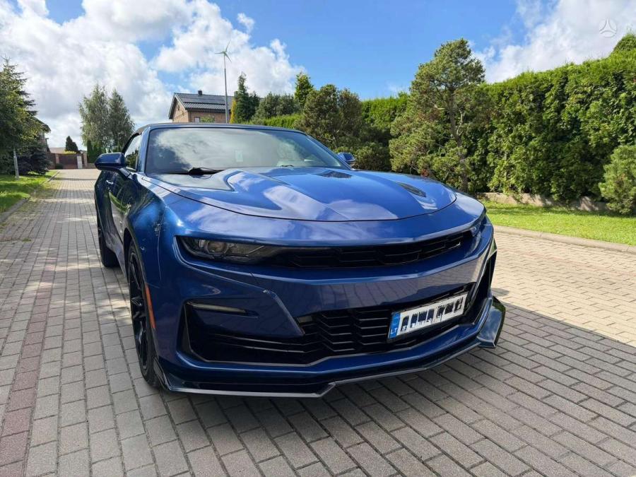 Blue Chevrolet Camaro 2022 in Palanga, with an engine capacity of 3.70 L and mileage of 60 thousand km for 30000 €, photo 9 on AUTOMOTO.COM.LV