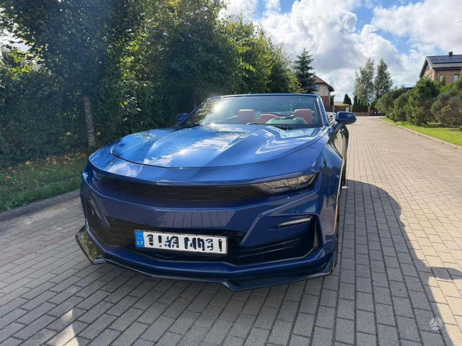 Blue Chevrolet Camaro 2022 in Palanga, with an engine capacity of 3.70 L and mileage of 60 thousand km for 30000 €, photo 10 on AUTOMOTO.COM.LV