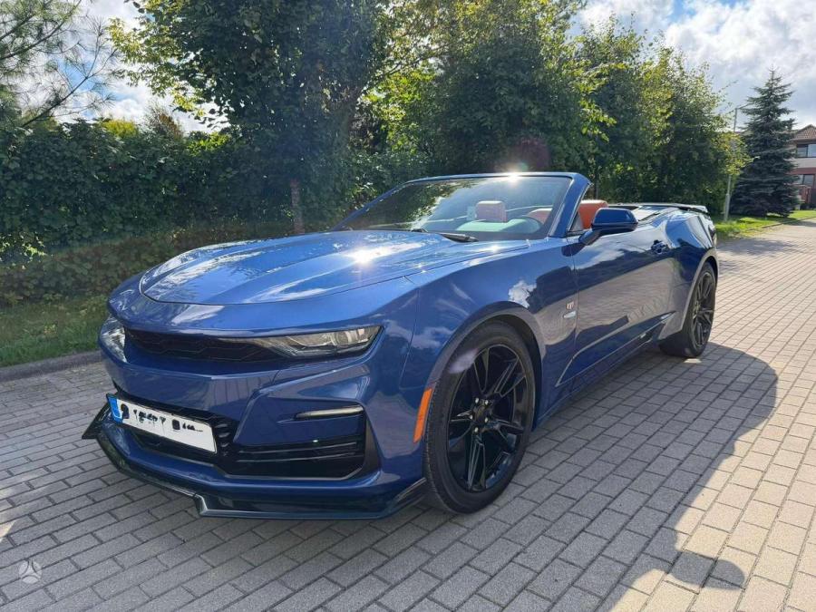 Blue Chevrolet Camaro 2022 in Palanga, with an engine capacity of 3.70 L and mileage of 60 thousand km for 30000 €, photo 11 on AUTOMOTO.COM.LV