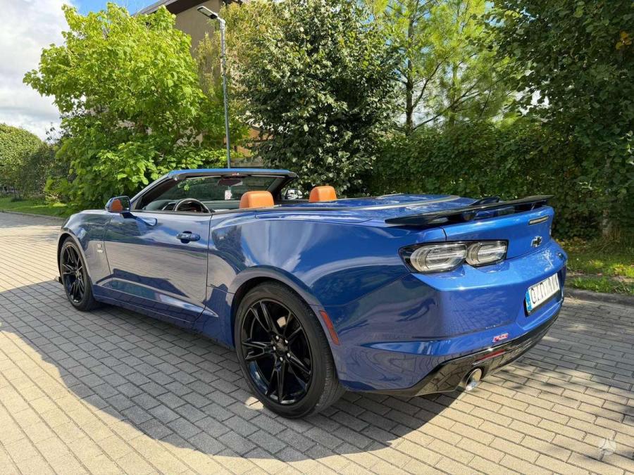 Blue Chevrolet Camaro 2022 in Palanga, with an engine capacity of 3.70 L and mileage of 60 thousand km for 30000 €, photo 12 on AUTOMOTO.COM.LV