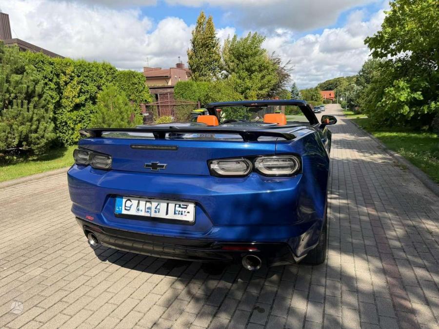 Blue Chevrolet Camaro 2022 in Palanga, with an engine capacity of 3.70 L and mileage of 60 thousand km for 30000 €, photo 14 on AUTOMOTO.COM.LV