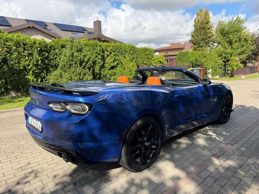 Blue Chevrolet Camaro 2022 in Palanga, with an engine capacity of 3.70 L and mileage of 60 thousand km for 30000 €, photo 15 on AUTOMOTO.COM.LV