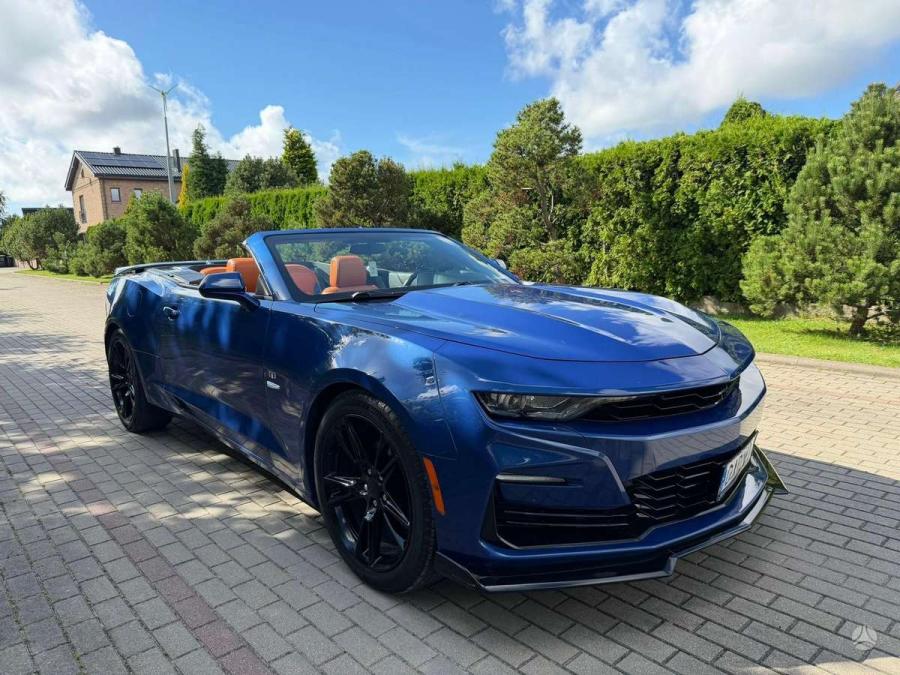 Blue Chevrolet Camaro 2022 in Palanga, with an engine capacity of 3.70 L and mileage of 60 thousand km for 30000 €, photo 16 on AUTOMOTO.COM.LV