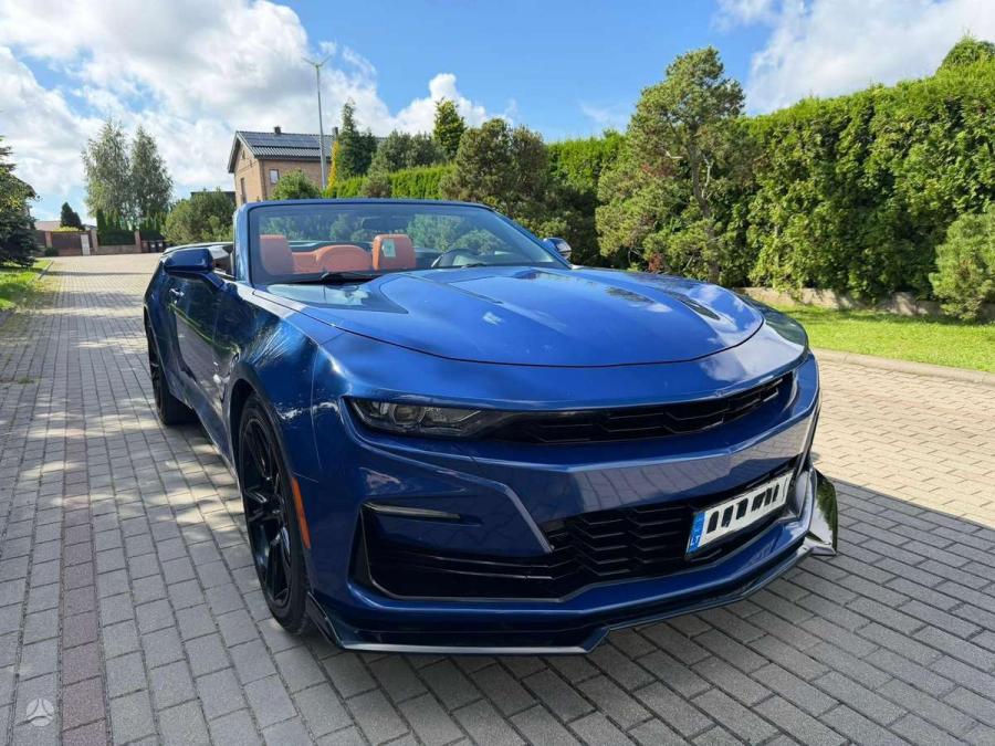 Blue Chevrolet Camaro 2022 in Palanga, with an engine capacity of 3.70 L and mileage of 60 thousand km for 30000 €, photo 17 on AUTOMOTO.COM.LV