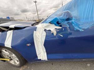 Blue Chevrolet Camaro 2021 in Ukmerge, with an engine capacity of 2.00 L and mileage of 89 thousand km for 10990 €, photo 15 on AUTOMOTO.COM.LV