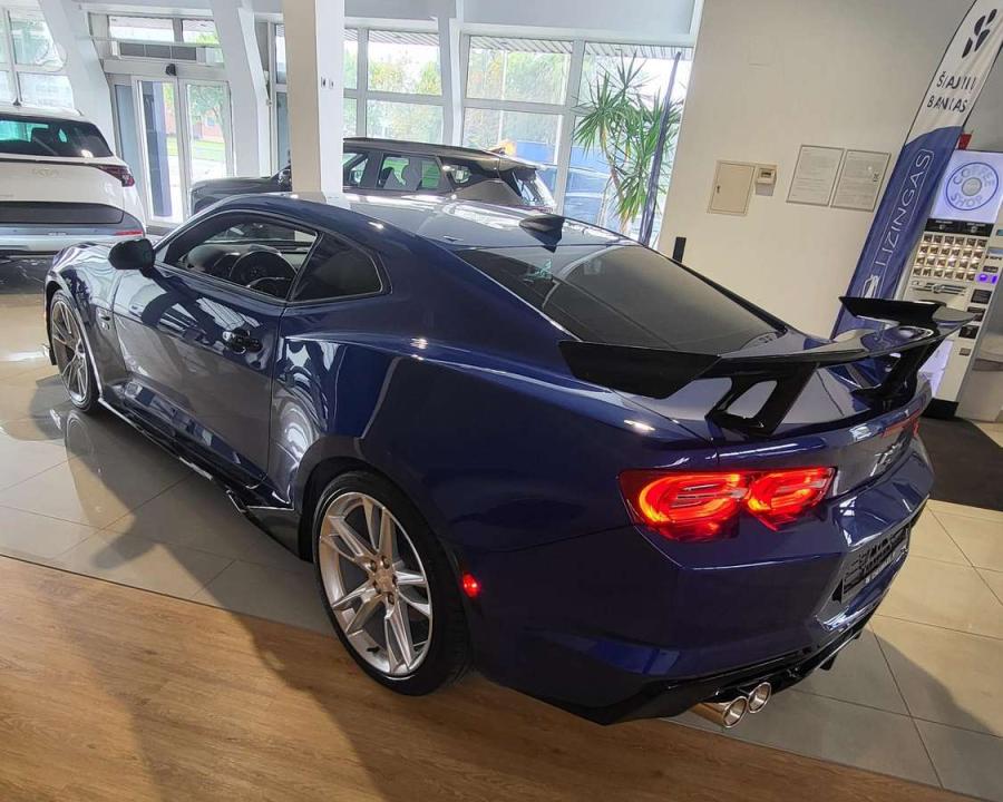 Blue Chevrolet Camaro 2024 in Siauliai, with an engine capacity of 3.60 L and mileage of 46 thousand km for 28000 €, photo 11 on AUTOMOTO.COM.LV