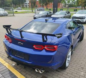 Blue Chevrolet Camaro 2024 in Siauliai, with an engine capacity of 3.60 L and mileage of 46 thousand km for 28000 €, photo 17 on AUTOMOTO.COM.LV