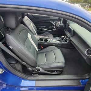 Blue Chevrolet Camaro 2024 in Siauliai, with an engine capacity of 3.60 L and mileage of 46 thousand km for 28000 €, photo 24 on AUTOMOTO.COM.LV