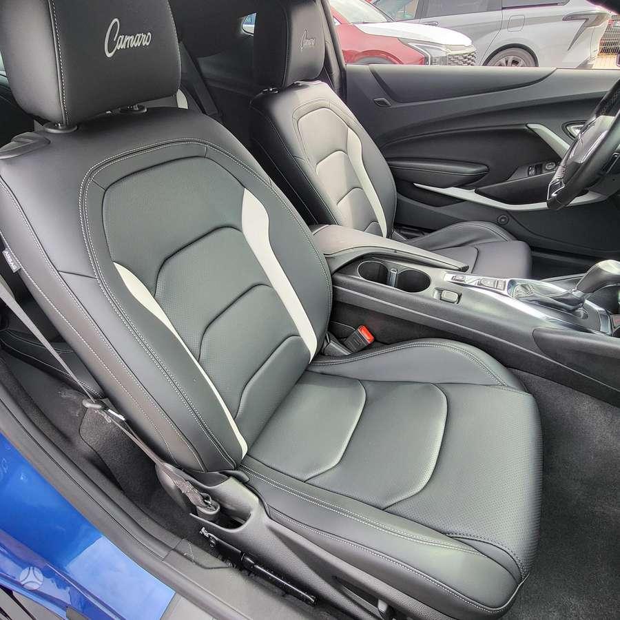 Blue Chevrolet Camaro 2024 in Siauliai, with an engine capacity of 3.60 L and mileage of 46 thousand km for 28000 €, photo 25 on AUTOMOTO.COM.LV