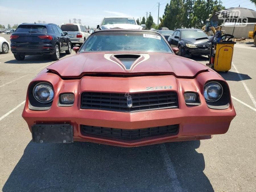 Chevrolet Camaro 1979 Klaipėda, ar dzinēja tilpumu 5.70 L un nobraukumu 150 tūkst. km par 10000 €, foto 1 vietnē AUTOMOTO.COM.LV