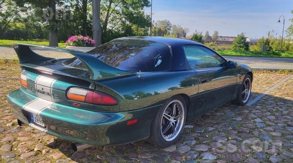 Chevrolet Camaro 1996 Daugavpils vietnē Zaļš Chevrolet Camaro 1996 Daugavpils, ar dzinēja tilpumu 5.70 L un nobraukumu 72 tūkst. km par 13500 €, foto 3 vietnē AUTOMOTO.COM.LV