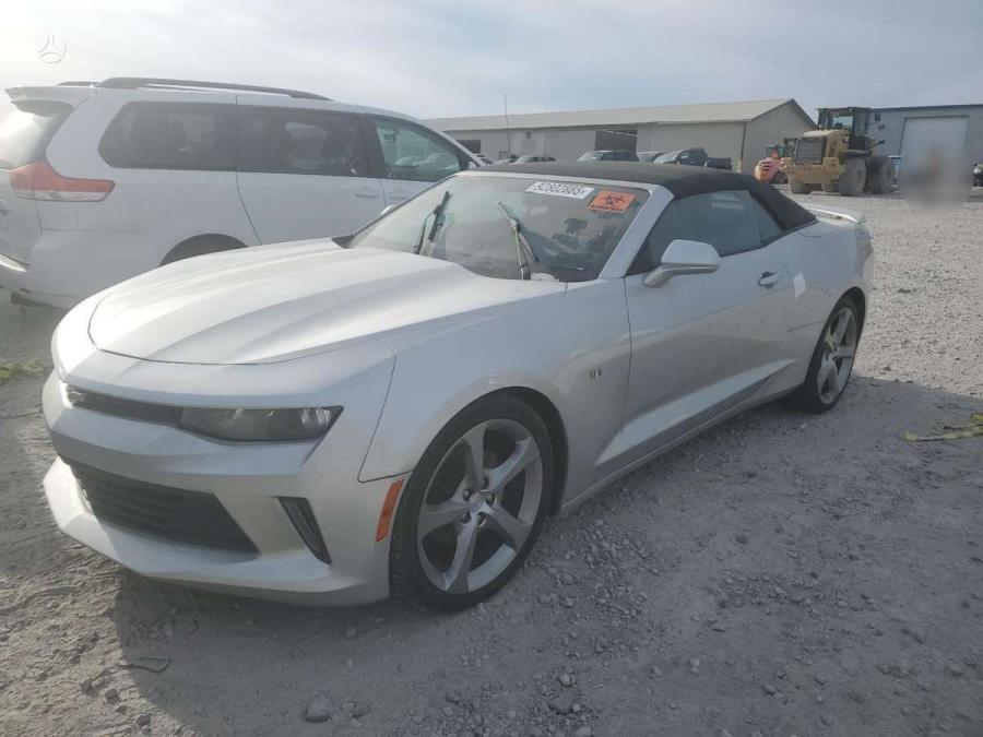 Pelēks Chevrolet Camaro 2018 Viļņa, ar dzinēja tilpumu 2.00 L un nobraukumu 190 tūkst. km par 10450 €, foto 5 vietnē AUTOMOTO.COM.LV