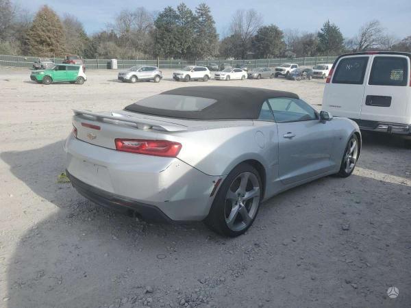 Grey Chevrolet Camaro 2018 in Vilnius, with an engine capacity of 2.00 L and mileage of 190 thousand km for 10450 €, photo 11 on AUTOMOTO.COM.LV