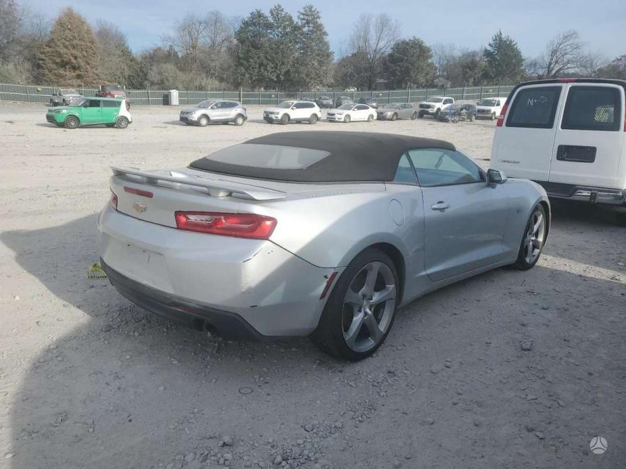 Pelēks Chevrolet Camaro 2018 Viļņa, ar dzinēja tilpumu 2.00 L un nobraukumu 190 tūkst. km par 10450 €, foto 11 vietnē AUTOMOTO.COM.LV