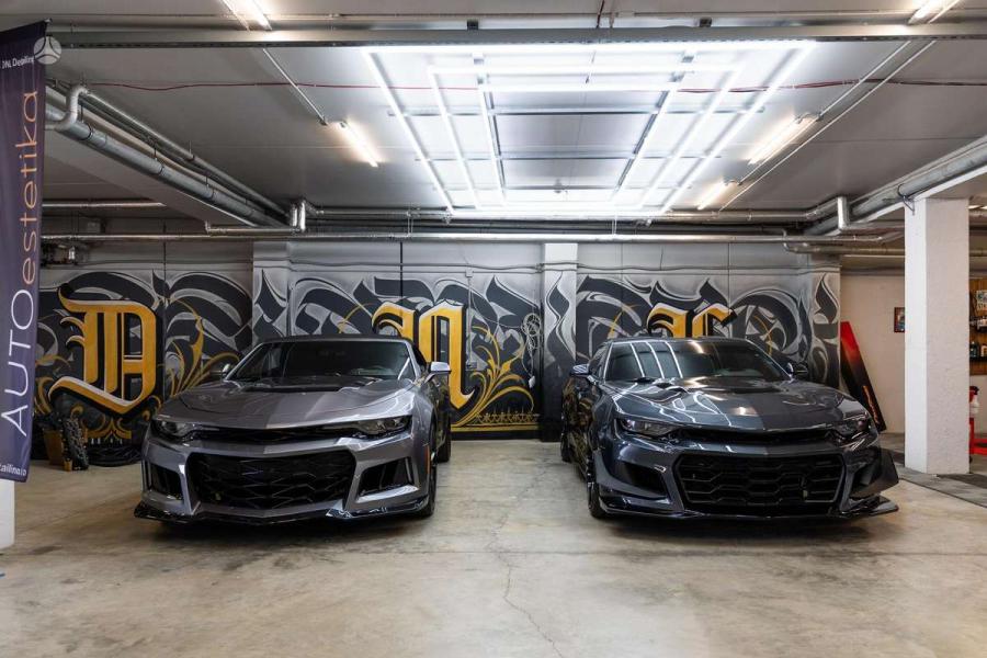 Grey Chevrolet Camaro 2019 in Siauliai, with an engine capacity of 6.16 L and mileage of 80 thousand km for 31460 €, photo 28 on AUTOMOTO.COM.LV