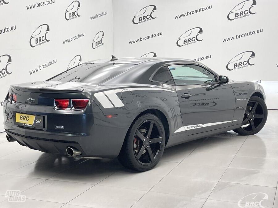 Pelēks Chevrolet Camaro 2013 Avižieniai, ar dzinēja tilpumu 3.60 L un nobraukumu 183 tūkst. km par 17900 €, foto 3 vietnē AUTOMOTO.COM.LV