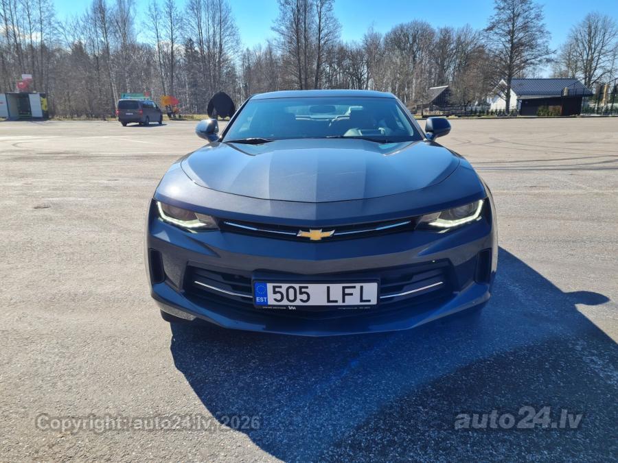 Grey Chevrolet Camaro 2019 in Parnu, with an engine capacity of 2.00 L and mileage of 27 thousand km for 26995 €, photo 3 on AUTOMOTO.COM.LV