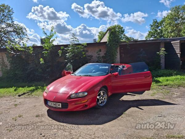 Sarkans Chevrolet Camaro 1999 Tallina, ar dzinēja tilpumu 3.40 L un nobraukumu 69 tūkst. km par 12500 €, foto 5 vietnē AUTOMOTO.COM.LV