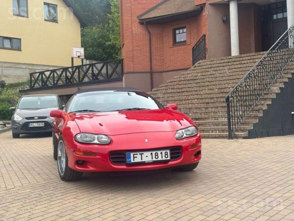 Sarkans Chevrolet Camaro 2000 Tukums, ar dzinēja tilpumu 3.80 L un nobraukumu 57 tūkst. km par 15000 €, foto 9 vietnē AUTOMOTO.COM.LV