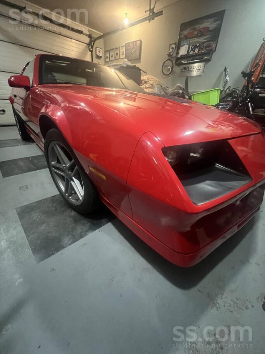 Sarkans Chevrolet Camaro 1991 Rīga, ar dzinēja tilpumu 5.70 L un nobraukumu 0 tūkst. km par 11500 €, foto 2 vietnē AUTOMOTO.COM.LV