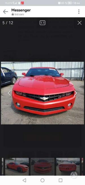 Red Chevrolet Camaro 2011 in Moletai, with an engine capacity of 3.60 L and mileage of 286 thousand km for 5500 €, photo  on AUTOMOTO.COM.LV