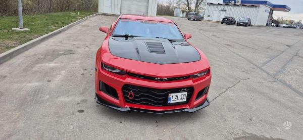 Sarkans Chevrolet Camaro 2013 Ukmergė, ar dzinēja tilpumu 3.60 L un nobraukumu 252 tūkst. km par 12000 €, foto 2 vietnē AUTOMOTO.COM.LV
