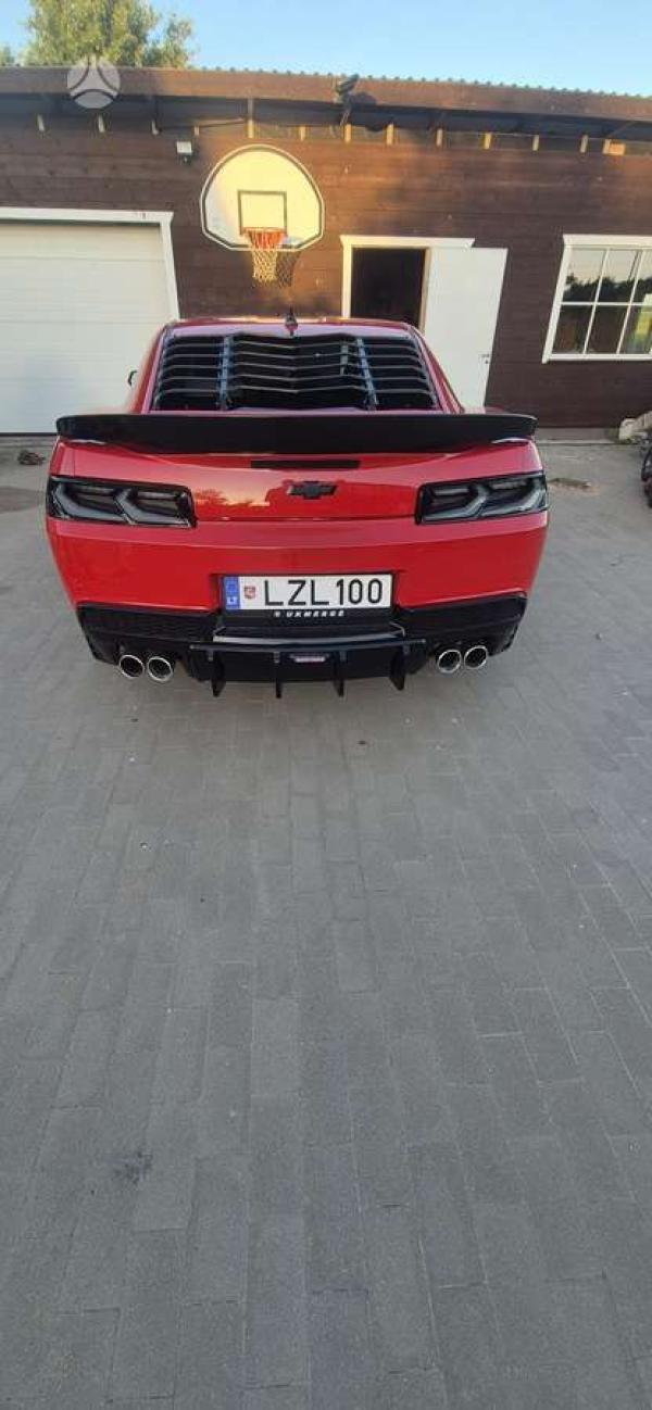 Sarkans Chevrolet Camaro 2013 Ukmergė, ar dzinēja tilpumu 3.60 L un nobraukumu 252 tūkst. km par 12000 €, foto 6 vietnē AUTOMOTO.COM.LV