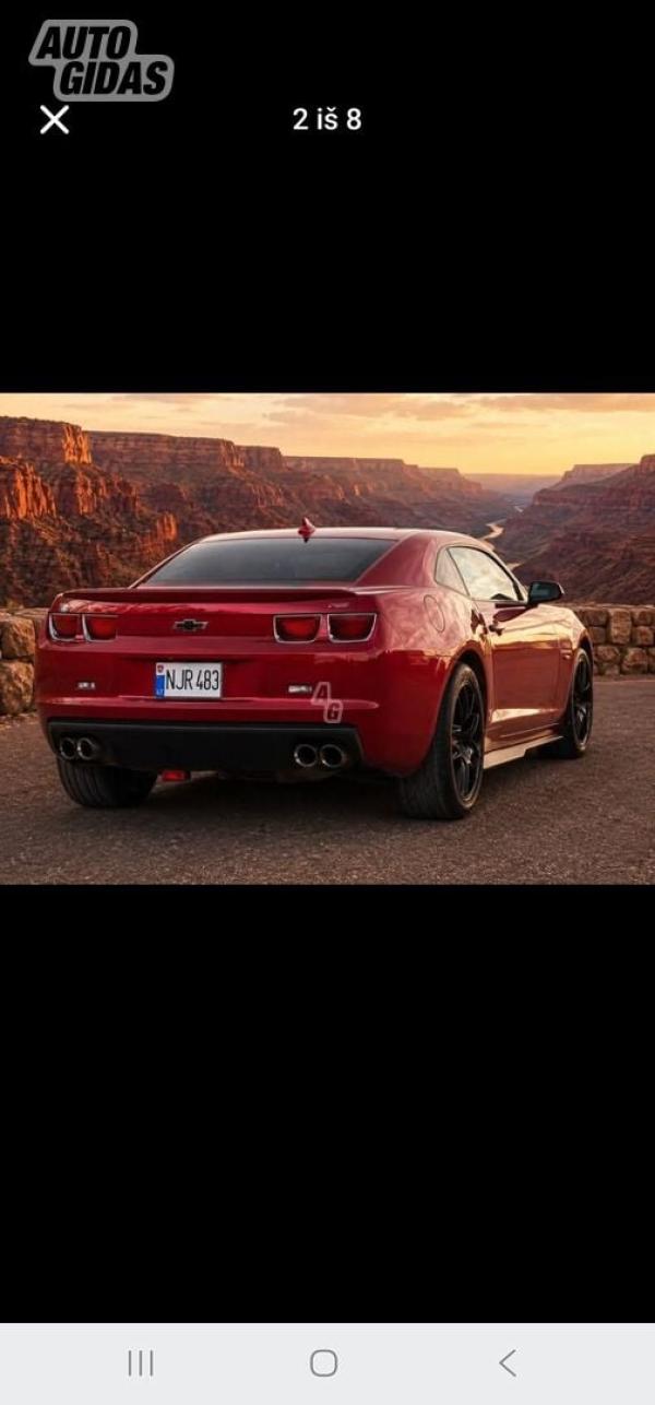 Red Chevrolet Camaro 2013 in Vilnius, with an engine capacity of 3.60 L and mileage of 186 thousand km for 13700 €, photo 3 on AUTOMOTO.COM.LV