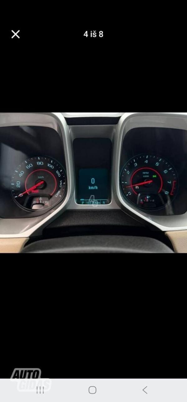 Red Chevrolet Camaro 2013 in Vilnius, with an engine capacity of 3.60 L and mileage of 186 thousand km for 13700 €, photo 5 on AUTOMOTO.COM.LV