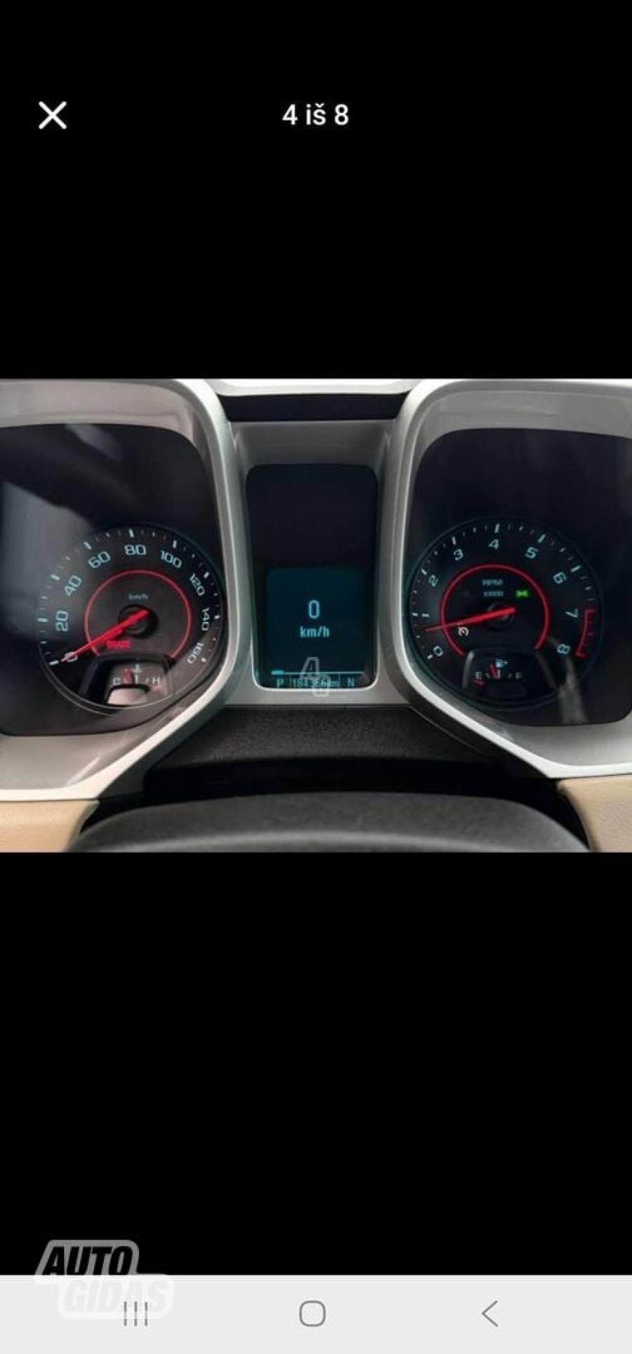 Red Chevrolet Camaro 2013 in Vilnius, with an engine capacity of 3.60 L and mileage of 186 thousand km for 13700 €, photo 6 on AUTOMOTO.COM.LV