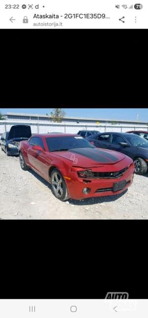 Red Chevrolet Camaro 2013 in Vilnius, with an engine capacity of 3.60 L and mileage of 186 thousand km for 13700 €, photo 13 on AUTOMOTO.COM.LV