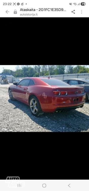 Red Chevrolet Camaro 2013 in Vilnius, with an engine capacity of 3.60 L and mileage of 186 thousand km for 13700 €, photo 15 on AUTOMOTO.COM.LV