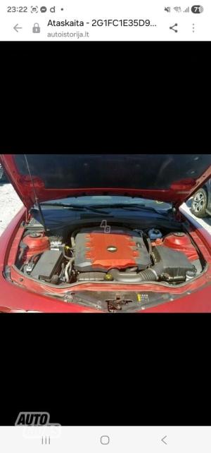 Red Chevrolet Camaro 2013 in Vilnius, with an engine capacity of 3.60 L and mileage of 186 thousand km for 13700 €, photo 20 on AUTOMOTO.COM.LV