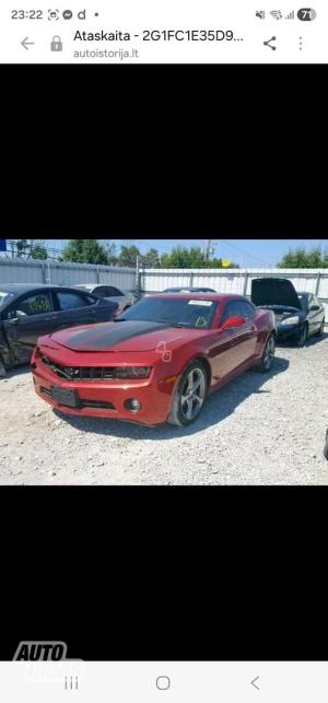 Sarkans Chevrolet Camaro 2013 Viļņa, ar dzinēja tilpumu 3.60 L un nobraukumu 186 tūkst. km par 12500 €, foto 14 vietnē AUTOMOTO.COM.LV