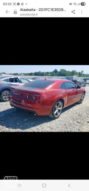 Sarkans Chevrolet Camaro 2013 Viļņa, ar dzinēja tilpumu 3.60 L un nobraukumu 186 tūkst. km par 12500 €, foto 17 vietnē AUTOMOTO.COM.LV