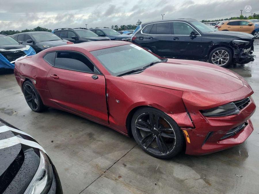 Sarkans Chevrolet Camaro 2016 Klaipėda, ar dzinēja tilpumu 3.60 L un nobraukumu 218 tūkst. km par 7500 €, foto 3 vietnē AUTOMOTO.COM.LV