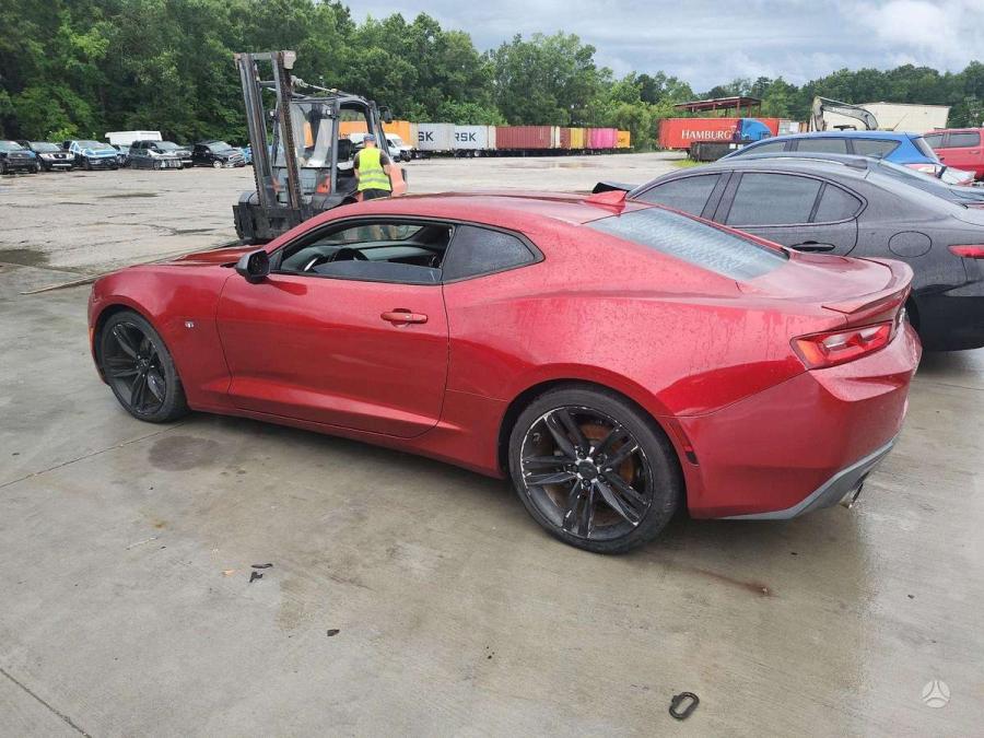 Sarkans Chevrolet Camaro 2016 Klaipėda, ar dzinēja tilpumu 3.60 L un nobraukumu 218 tūkst. km par 7500 €, foto 4 vietnē AUTOMOTO.COM.LV