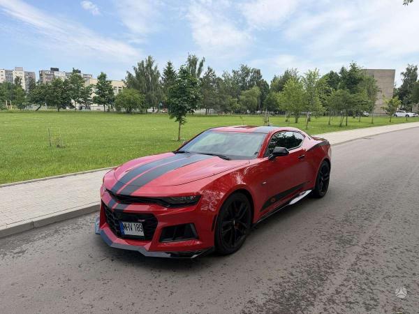 Red Chevrolet Camaro 2021 in Telschi, with an engine capacity of 3.64 L and mileage of 40 thousand km for 26000 €, photo 1 on AUTOMOTO.COM.LV